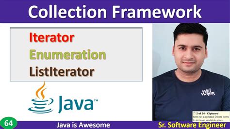 Iterator Of Collection In Java With Example Youtube