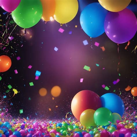 Premium Ai Image Party Background Template