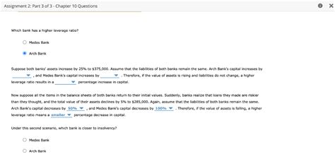 Solved Assignment 2 Part 3 Of 3 Chapter 10 Questions X