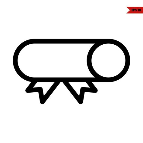 Document Paper Roll With Ribbon Line Icon 23166049 Vector Art At Vecteezy Document Paper Roll With Ribbon Line Icon 23166049 Vector Art At Vecteezy