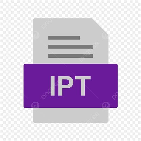 Ipt File Document Icon Document Icons File Icons Ipt PNG And Vector With Transparent
