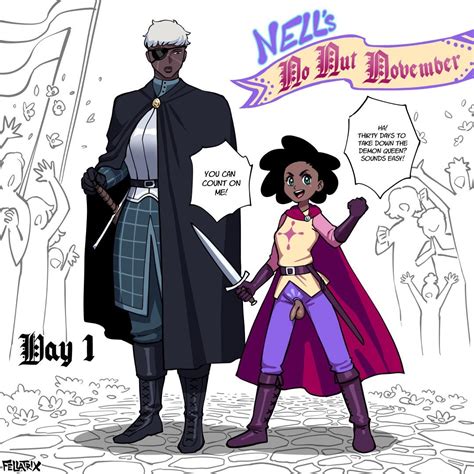 Nells No Nut November Day 1 Futanaricomics
