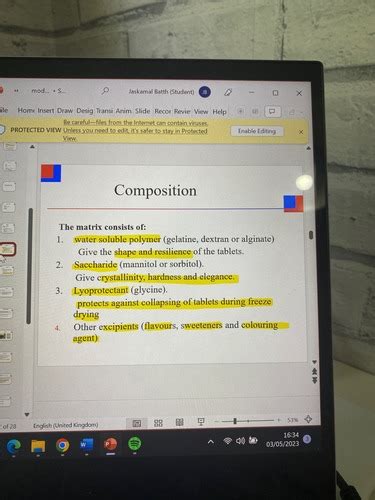 5 Orally Disintegrating Tabletsodts Flashcards Quizlet