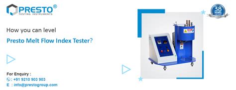 How You Can Level Presto Melt Flow Index Tester