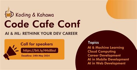 Koding And Kahawa Developers Community On Linkedin Codecafé Techconference Ai Ml