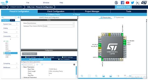 Stm32f103c8t6 Hal库 Cubemx Can 双机通信stm32f103c8t6 Can通信 Csdn博客