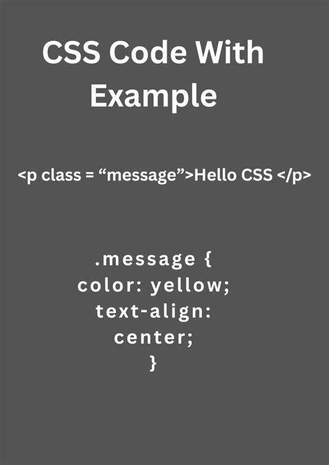 Css Code With Example All Things Programming