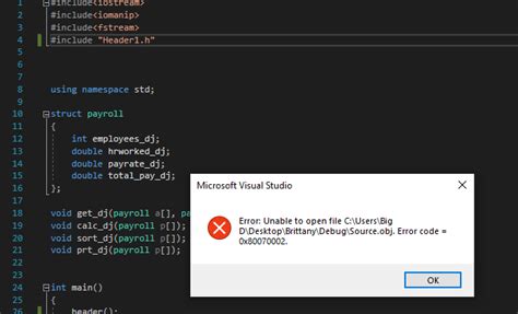 Solved My Code Below Wont Let Me Open The File Even Though Chegg