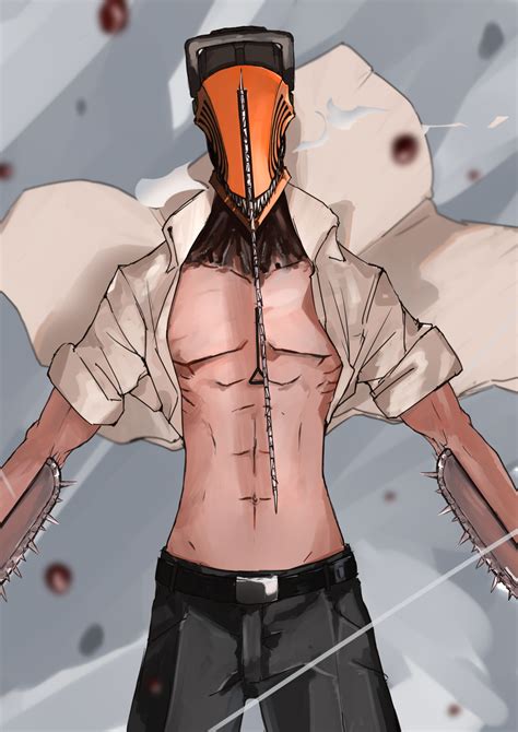 Denji Chainsaw Man Page Of Zerochan Anime Image Board