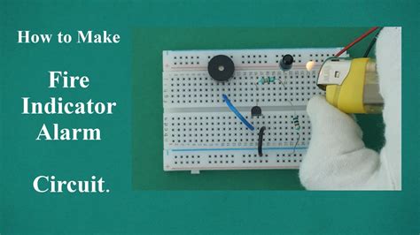 How To Make A Fire Detector Circuit On Breadboard Simple Diy Flame Sensor Project Youtube