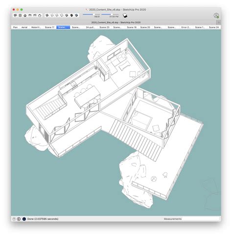 Render Of 3d Floor Plan Sketchup Sketchup Community