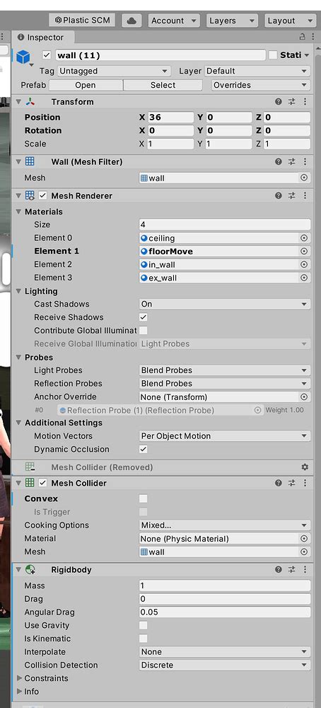 Walking Through Walls With Collider And Rigid Body Unity Engine