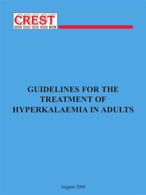 Pdf Hyperkalaemia Booklet Dokumentips Pdf Hyperkalaemia Booklet Dokumentips