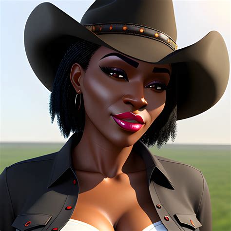 Masterpiece 3d Render High Detail Adult African Female Weari