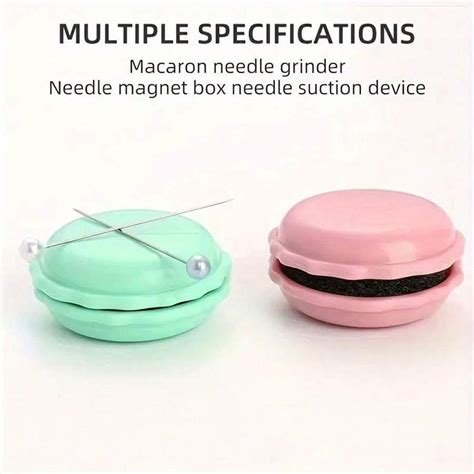 Macaron Color Needle Extractor Needle Sharpening Tool Wipe Needle