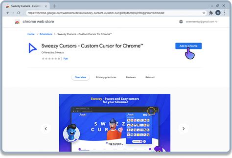 How To Use Custom Cursor For Chrome Sweezy Custom Cursors