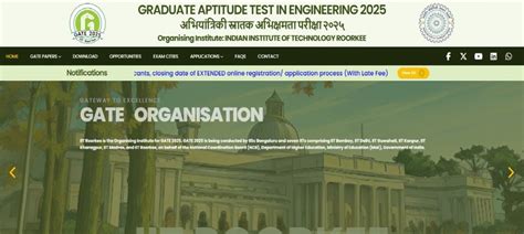 Window To Correct Errors In GATE 2025 Application Forms Closes Today