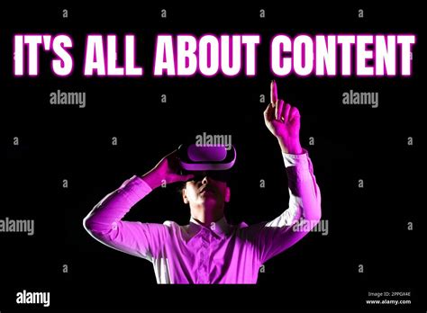 Text Sign Showing It S Is All About Content Business Showcase Express Thru Writing Information