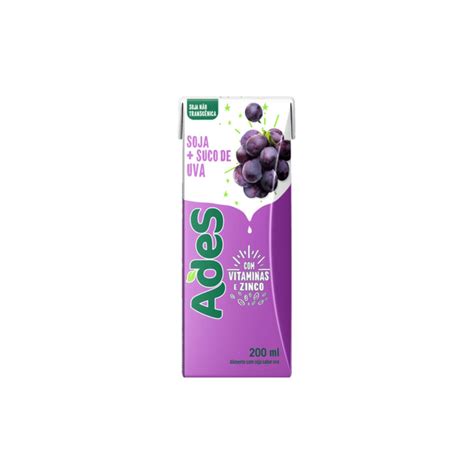 Suco Ades Uva 200ml