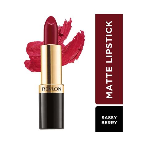 Buy Revlon Super Lustrous Bold Matte Lipstick Sassy Berry 42 G