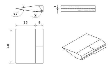 Detailed Schematic Of Asymmetric Strut Download Scientific Diagram