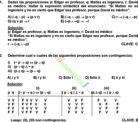 Tablas De Verdad Logica