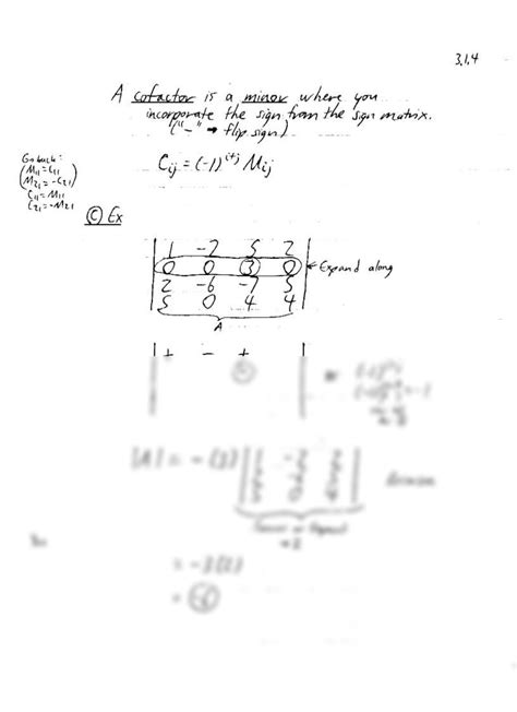 SOLUTION Determinants Handwritten Notes Studypool