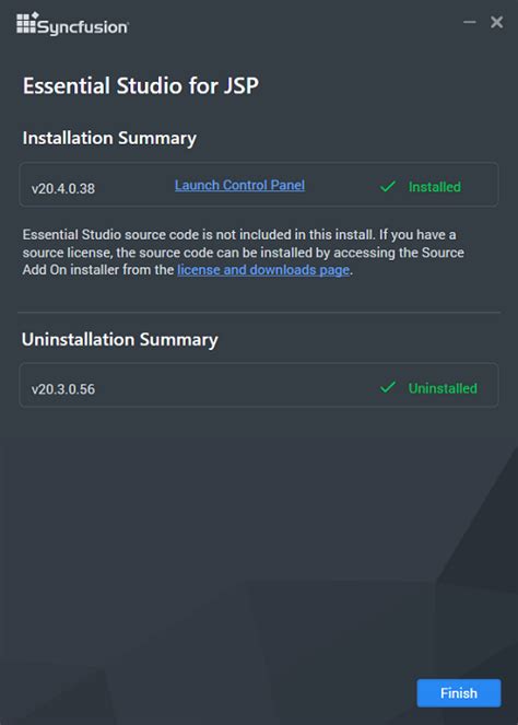 Installing Syncfusion Jsp Offline Installer Syncfusion