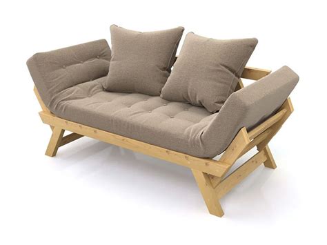 Садовый диван кушетка Soft Element Осварк Textile Beige, из дерева ...