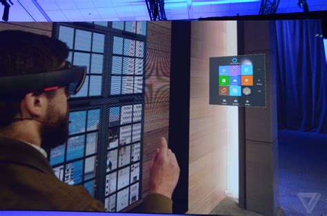 Windows Apps In HoloLens Look Amazing And Completely Ridiculous The Verge