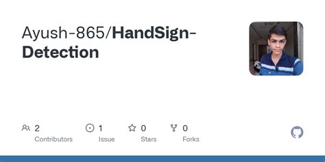 Github Ayush 865handsign Detection