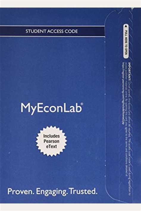 buy new myeconlab with pearson etext component book by pearson