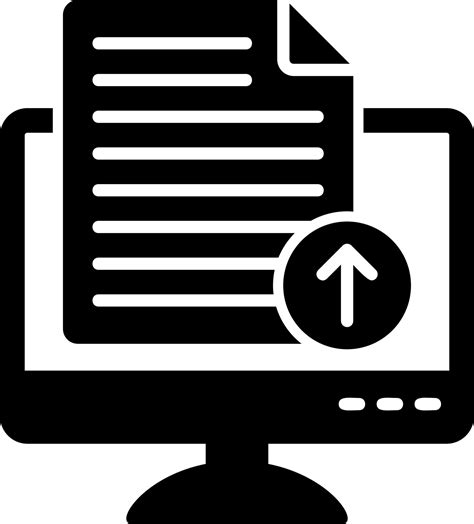 Send File Vector Icon 21137744 Vector Art At Vecteezy