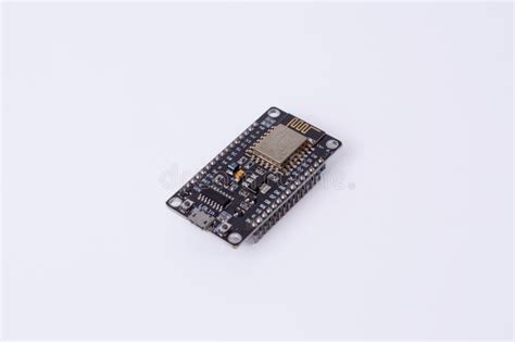 Side View Of NodeMCU ESP Lolin V Development Board With WiFi Module Editorial Image Image
