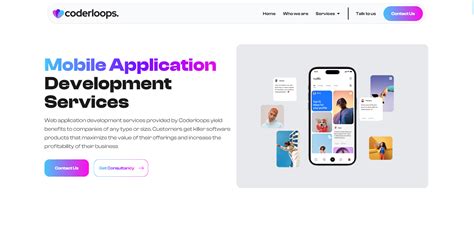 Mobile App Development Services Coderloops
