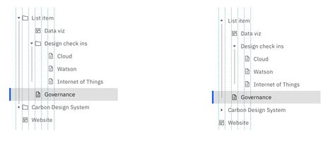 Design For Tree View Component Issue Carbon Design System Carbon Github