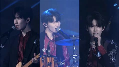 【tnt时代少年团2021火力全开演唱会】《燕尾碟》乐队版 马嘉祺 宋亚轩 张真源 Youtube