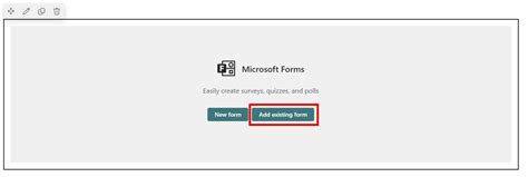 Microsoft Forms Sharepoint Error This Is Not A Valid Form Link Please Copy A Url From