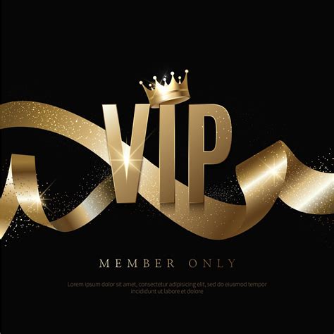 Luxury Vip Invitations And Coupon Backgrounds 3587296 Vector Art At