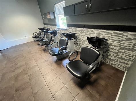 미용실 거울미용실 머리감는 의자