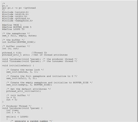 Solved Pcc Gcc Pcc O Pc Lpthread Include