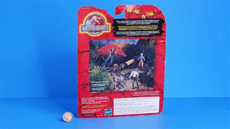 Jurassic Park 3 Billy Brennan And Pteranodon Ob Toys