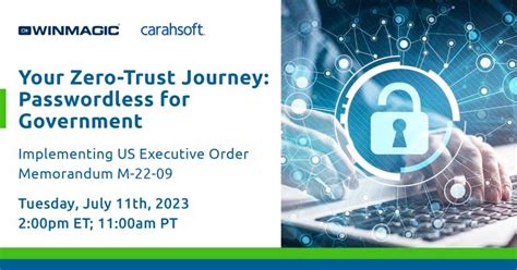 Winmagic Corp On Linkedin Winmagicsolutions Carahsoft Passwordless