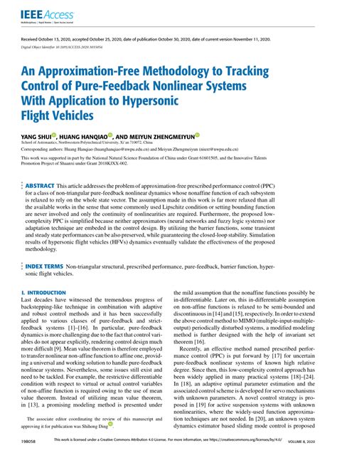 Pdf An Approximation Free Methodology To Tracking Control Of Pure