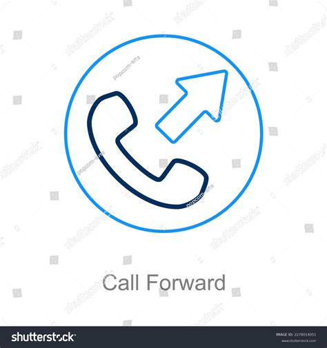Call Forward Calling Icon Concept Stock Vector Royalty Free 2278014051 Shutterstock
