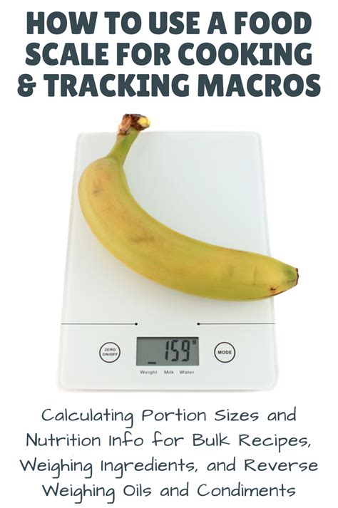 How To Use A Scale To Weigh Food At Laura Mullen Blog