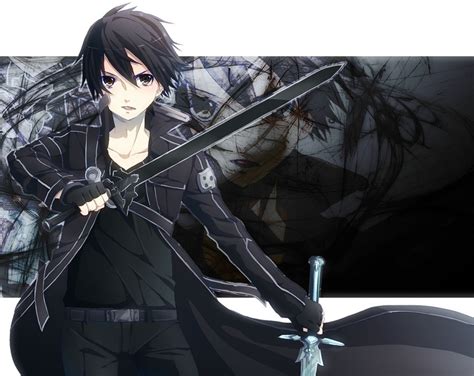 Kirito Sword Art Online Drawn By Keitatundereyuina Danbooru
