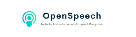 github speechprojects openspeech open source toolkit for end to end