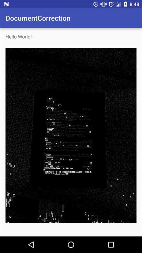 Android Detecting The Largest Contour With Opencv Stack Overflow
