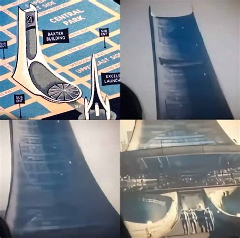 First Look At The Baxter Building Design In Marvels The Fantastic